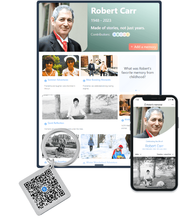 Memories | Easy Tools for Funeral Planning | Printed Memory Book