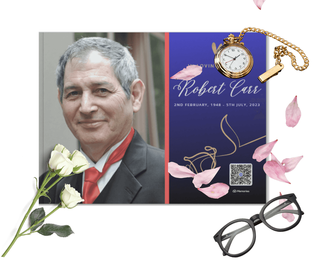 Memories | Easy Tools for Funeral Planning | Printed Memory Book